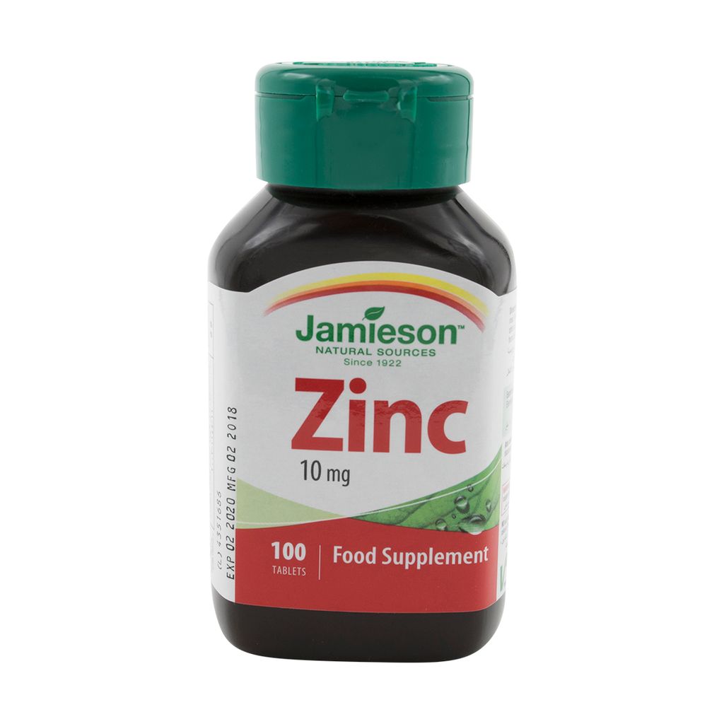 JAMIESON Zinc 10 Mg 100 Tablets