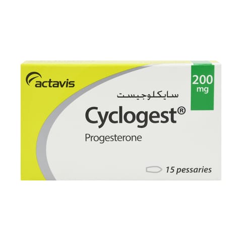 CYCLOGEST Cyclogest 200mg 15 Supp